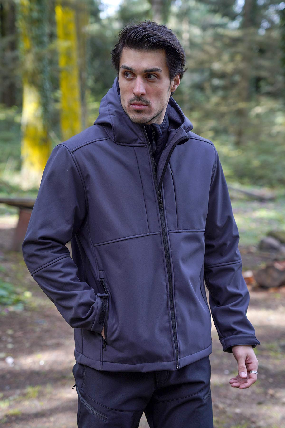 Fiyort 2 Flam Softshell Gri Mont